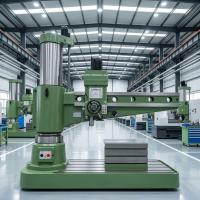 China Z3063×20 Industrial Hydraulic Radial Arm Drill Press, 3500kg Max Feed Force for Heavy Metal Hole Machining for sale