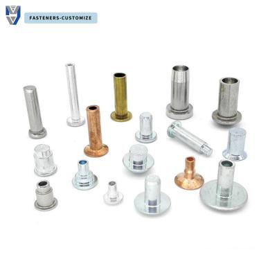 China customized rivet step rivet semi tubular hollow rivet for sale
