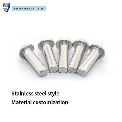China Solid step custom rivets for sale