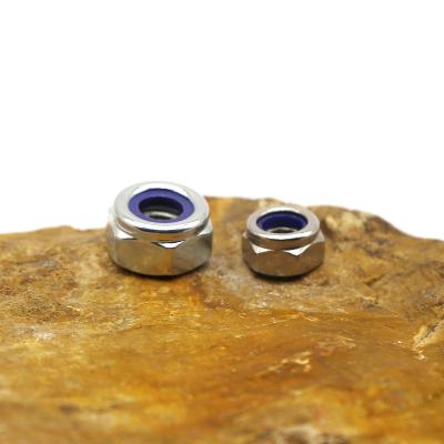 China Hot / Cold Forging Nylon Insert Lock Nut Customized DIN ISO GB AMSE BS for sale