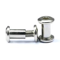 China Customized Stainless Steel Chicago Screw Hot / Cold Forging for sale