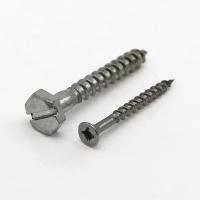 China DIN571 Customization Hex Wood Screws Stainless Steel Material for sale
