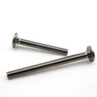 China Customization Stainless Steel Carriage Bolts Electroplating Surface Treatment for sale
