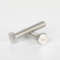 China Stainless Steel Hexagon Head Bolt Customized Hex Bolt ISO 4014 ISO 4017 DIN 933 for sale