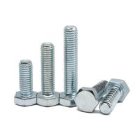 China Stainless Steel Hexagon Head Bolt Customized Hex Bolt ISO 4014 ISO 4017 DIN 933 for sale