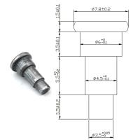 China Storage Rack Rivet Fastener For Shelving Crossbeams Connections for sale