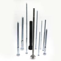 China Cold Forging Customized Long Screw Bolts Black Oxide Coating Surface for sale