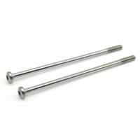 China Cold / Hot Heading Customized Stainless Steel Long Bolts Electroplating Surface Treatment for sale
