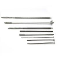 China Cold / Hot Heading Customized Stainless Steel Long Bolts Electroplating Surface Treatment for sale