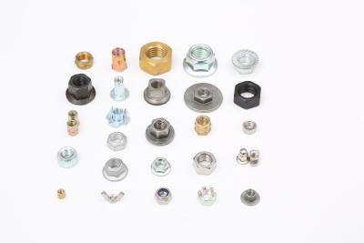 China DIN Standard Cold Heading Precision Customized Nut Stainless Steel Materials for sale