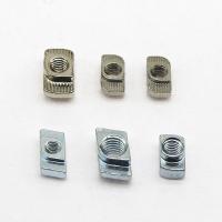 China Cold Forging Custom T-Nut For Aluminum Profile Chemical Plating Surface  Treatment for sale