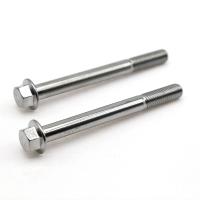 China Carbon steel Hexagonal Flange Bolt for sale