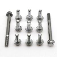 China Carbon steel Hexagonal Flange Bolt for sale