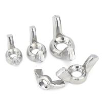 China Stainless steel Wing nut, Fasteners Parts Hurrican Screws Hand Twist Tighten Ear Butterfly Nut for sale