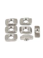 China Stainless steel Series T Nuts,T Slot Nut Hammer Head Fastener ，Nut Assortment Kit for Aluminum Profile for sale