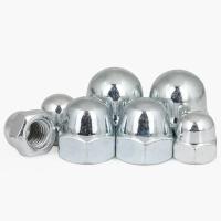 China Carbon steel  Acorn Cap Nuts,Hardware Nuts, Acorn Hex Cap Dome Head Nuts for Fasteners for sale