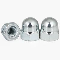 China Carbon steel  Acorn Cap Nuts,Hardware Nuts, Acorn Hex Cap Dome Head Nuts for Fasteners for sale