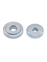 China Carbon steel Round Knurled Thumb Nuts Conector Lock Adjusting Nuts for sale