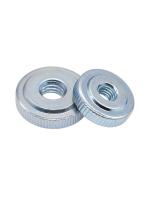 China Carbon steel Round Knurled Thumb Nuts Conector Lock Adjusting Nuts for sale