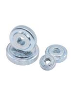 China Carbon steel Round Knurled Thumb Nuts Conector Lock Adjusting Nuts for sale