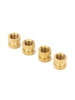 China Brass Knurled Nuts Thumb Nuts Insert Nuts Through-Hole Knurled Nuts for sale