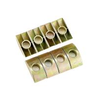 China Half Moon Washer Furniture Nut Connector Nuts Spacer Washer  For Panel Furniture Wardrobe for sale