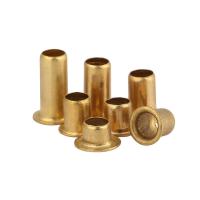 China Full Brass Hollow Tubular Rivets for sale