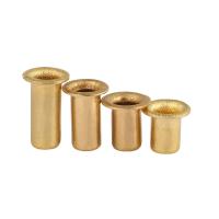 China Full Brass Hollow Tubular Rivets for sale
