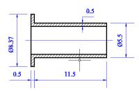 China Full Brass Hollow Tubular Rivets for sale
