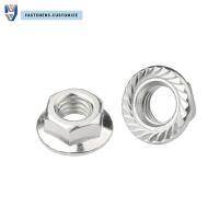 China Customized nut  Hex Nut Hexagon Flange nut for sale