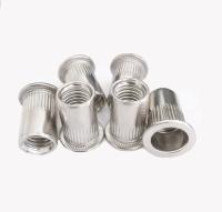China Flat Head Aluminum Rivet Nut Blind Insert Nut for sale