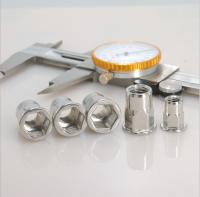 China Flat Head Aluminum Rivet Nut Blind Insert Nut for sale