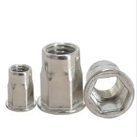 China Flat Head Aluminum Rivet Nut Blind Insert Nut for sale