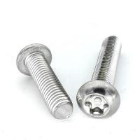 China Stainless Steel Pin Tamper Torx Security Button Head Machine Screw for sale