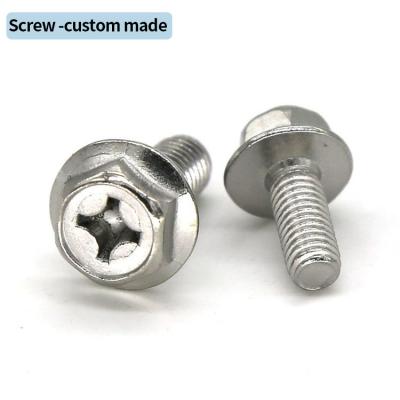China Phillips Hex Head Flange Bolts for sale