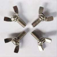 China Butterfly Head Screw Butterfly Nut And Bolt Hot Dip Galvanized for sale