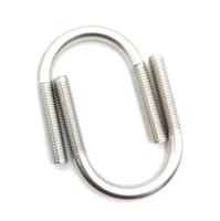 China Flange High Strength U Bolt Nut Shaped Eyelet Tapered Shoulder for sale