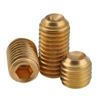 China stainless steel bruss carbon set screw for sale