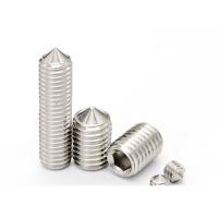 China stainless steel bruss carbon set screw for sale