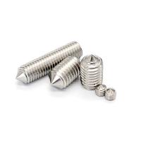 China stainless steel bruss carbon set screw for sale