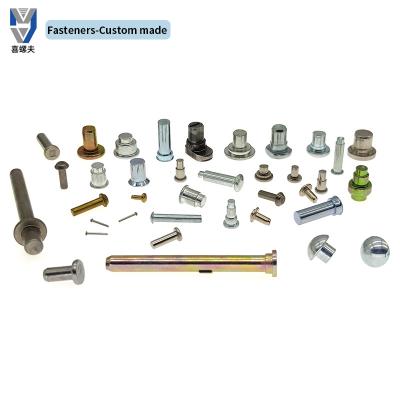 China Custom semi-hollow full hollow solid rivet for sale