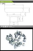 China Step semi-hollow rivet, shelf rivet for sale