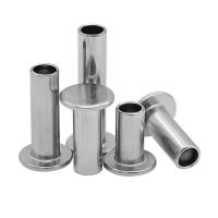 China Flat head semi-hollow rivet for sale