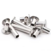 China Stainless Steel semi tubular hollow rivet for sale