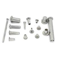 China Half Hollow Rivet Stainless Steel Single Drum Flat Head For Clutch Plate for sale