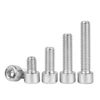 China Stainless steel cup head socket screws cylinder head bolt, cup head screws for sale