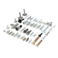 China Custom fastener manufacturer ,Pallet rack safety clip customised，rivets customised, nuts customised，high strength screw for sale