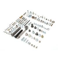 China Custom fastener manufacturer ,Pallet rack safety clip customised，rivets customised, nuts customised，high strength screw for sale