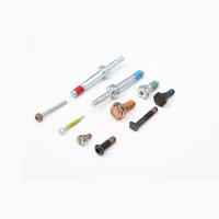 China Custom fastener manufacturer ,Pallet rack safety clip customised，rivets customised, nuts customised，high strength screw for sale