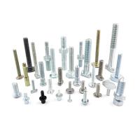 China Custom fastener manufacturer ,Pallet rack safety clip customised，rivets customised, nuts customised，high strength screw for sale